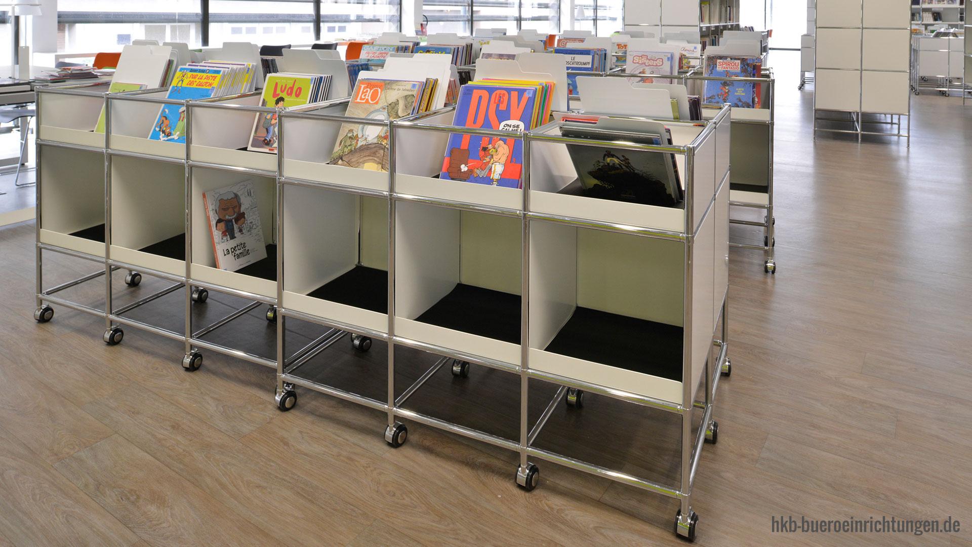 Büromöbel Metall Regale - günstige Büroeinrichtung