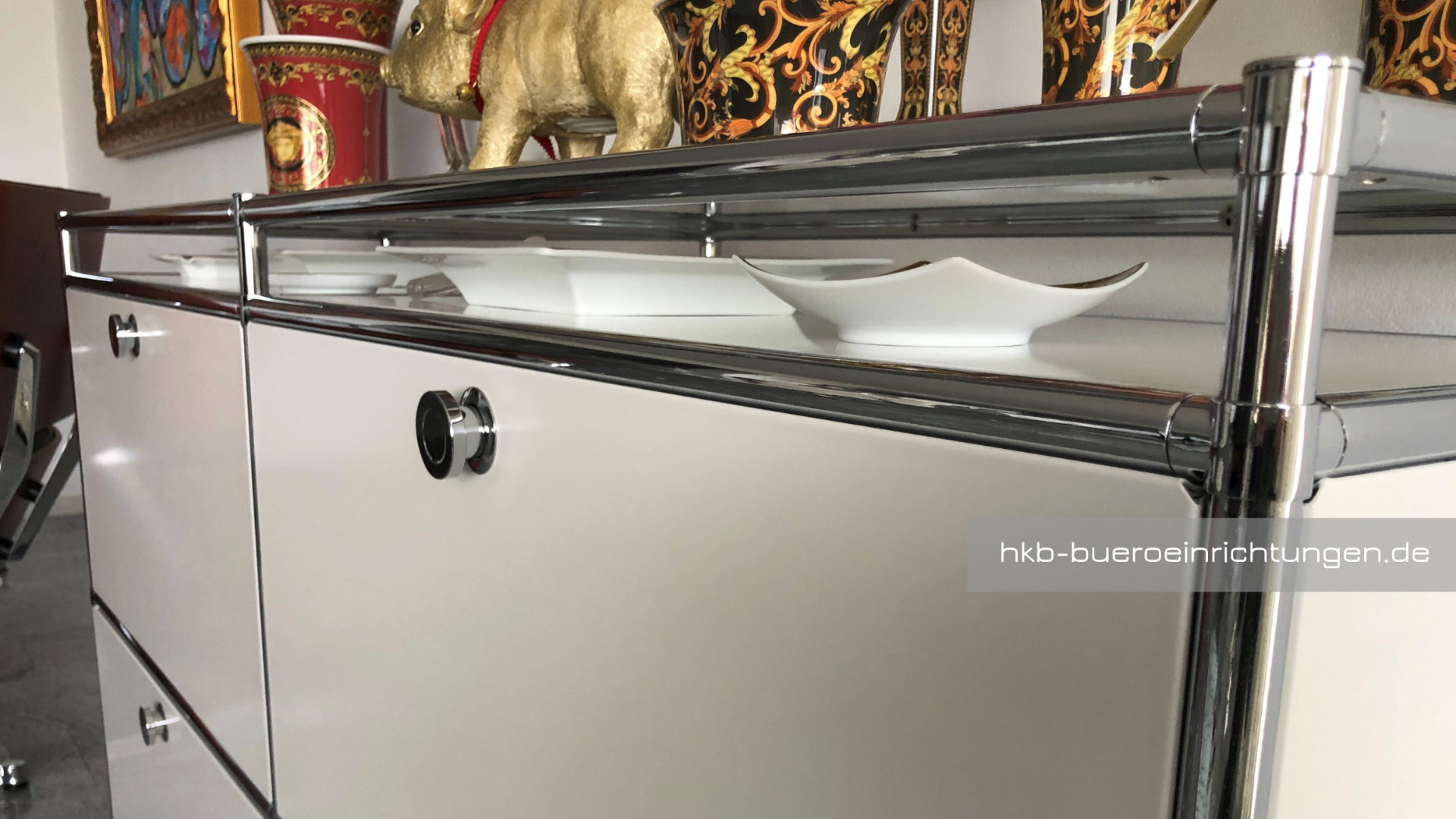 Büromöbel Metall Lowboard - hochwertige Büromöbel